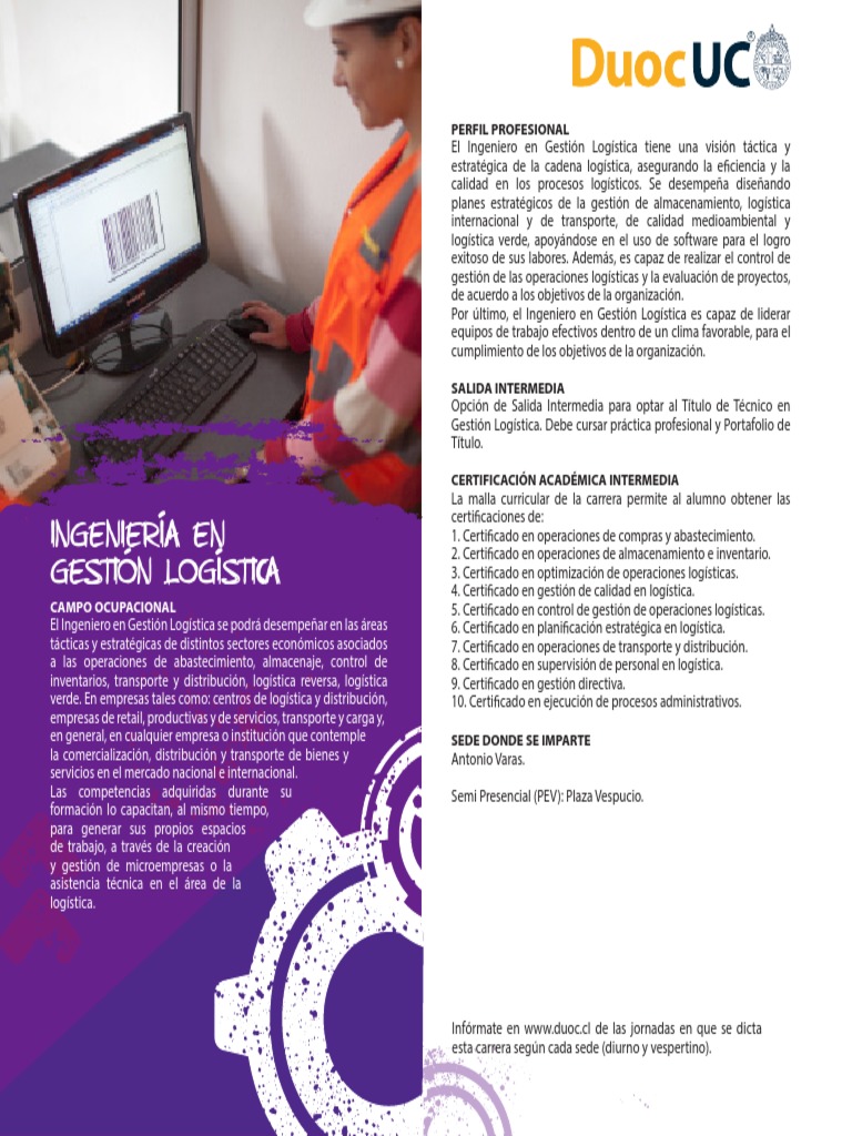 Ing en Gest-Logistica | PDF | Logística | Distribución (comercial)