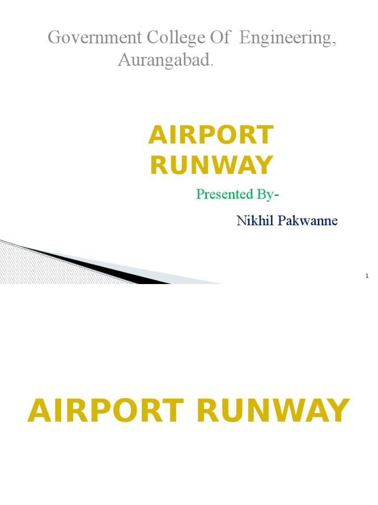 Airport Runway | PDF | Runway | Airport