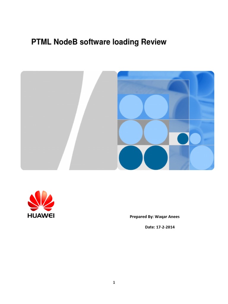 PTML-NodeB Software Loading | PDF | Networks | System Software
