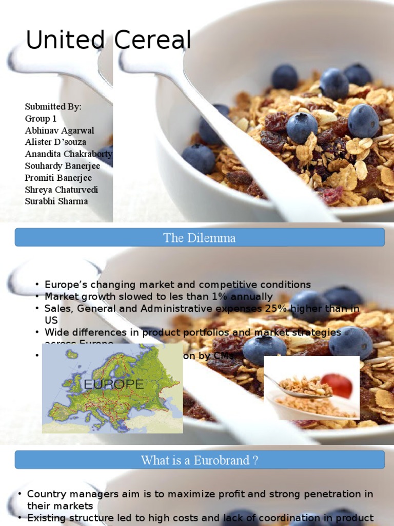 United Cereal | PDF