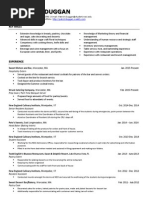 A Sample CV For Applying On A Cruise Ship | PDF | Waiting Staff ...