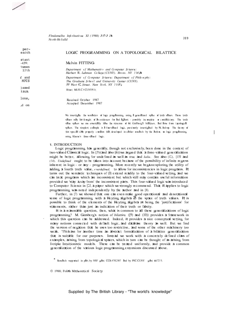 Bilat Topo | PDF | Interpretation (Logic) | Logic