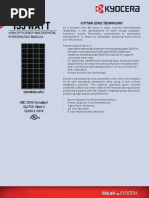 SP75 | PDF | Solar Panel | Solar Cell