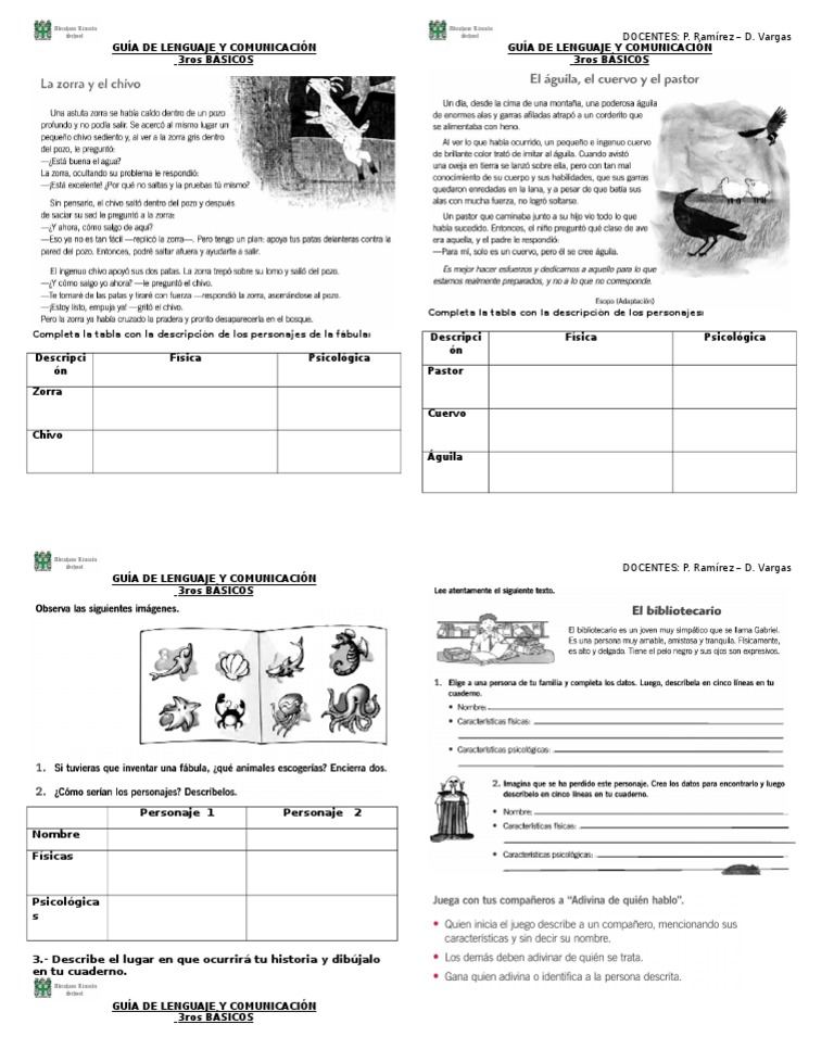 Caracteristicas Fisicas y Psicologicas | PDF