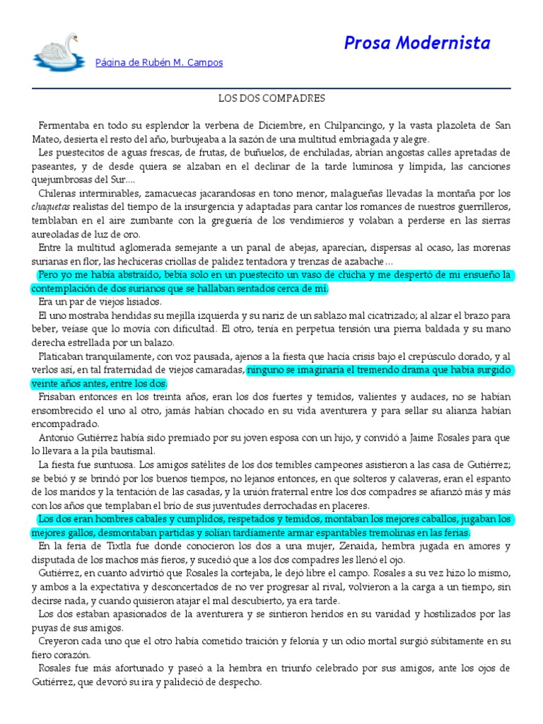 Los Dos Compadres | PDF | Derecho | Novela negra, policíaca y suspenso