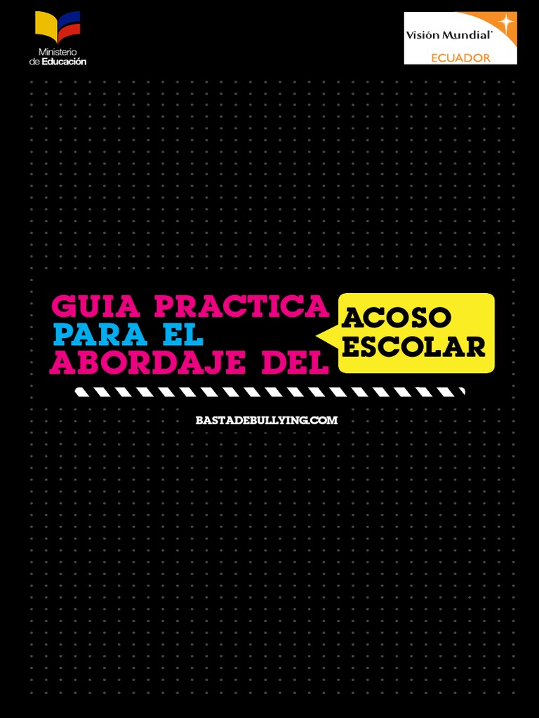 Guía Práctica para El Abordaje Del Acoso Escolar PDF | PDF | Acoso ...