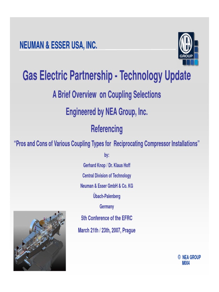 Various Coupling Types For Reciprocating Compressors | PDF | Gas ...