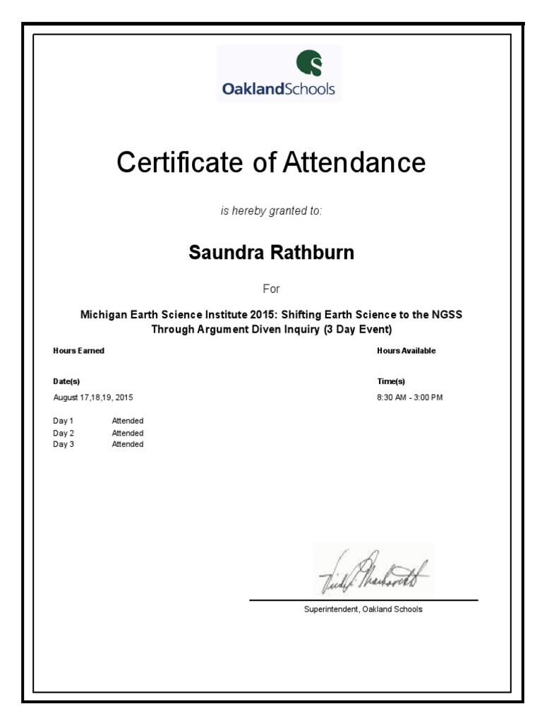 Adi Certificate | PDF