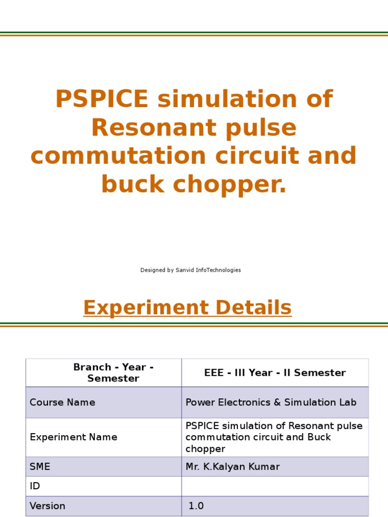 Resonant&Buck Chopper | PDF | Direct Current | Electrical Network