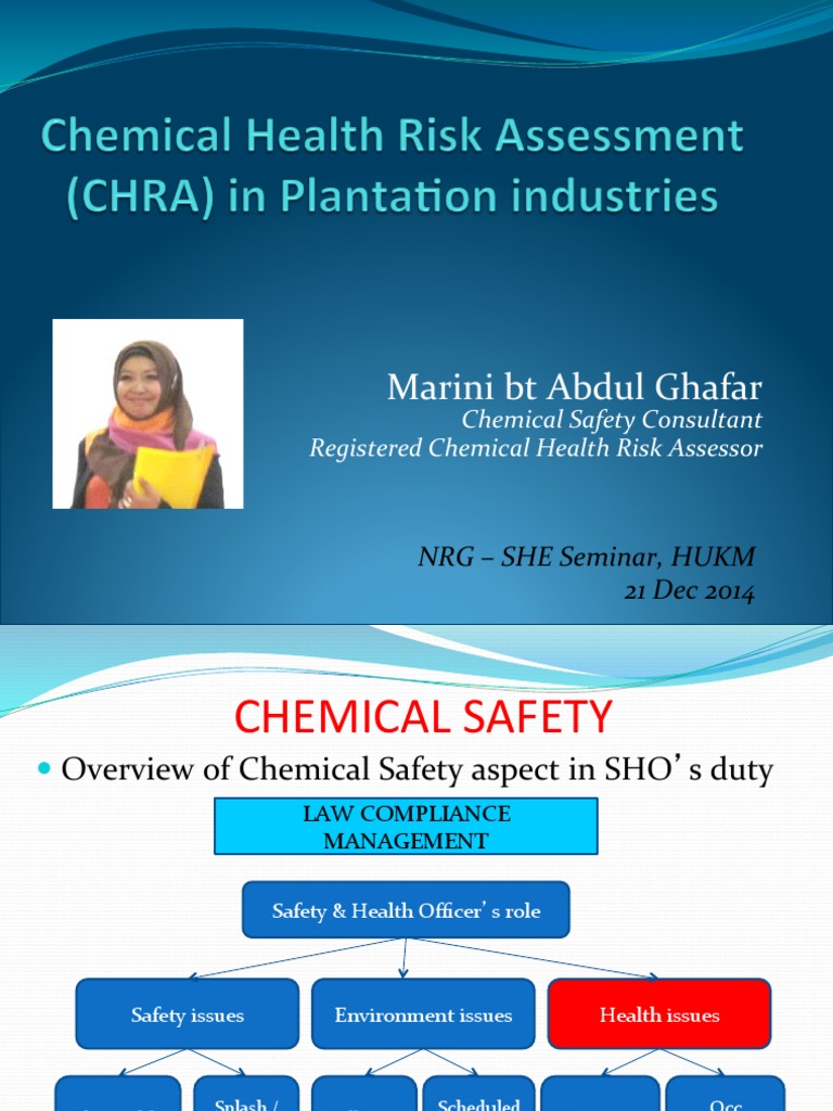 Chemical Health Risk Assessment Overview | PDF | Toxicity | Poison