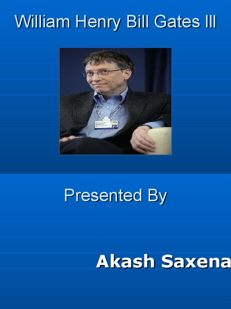 Bill Gates: Biography and Achievements | PDF | Basic | Microsoft