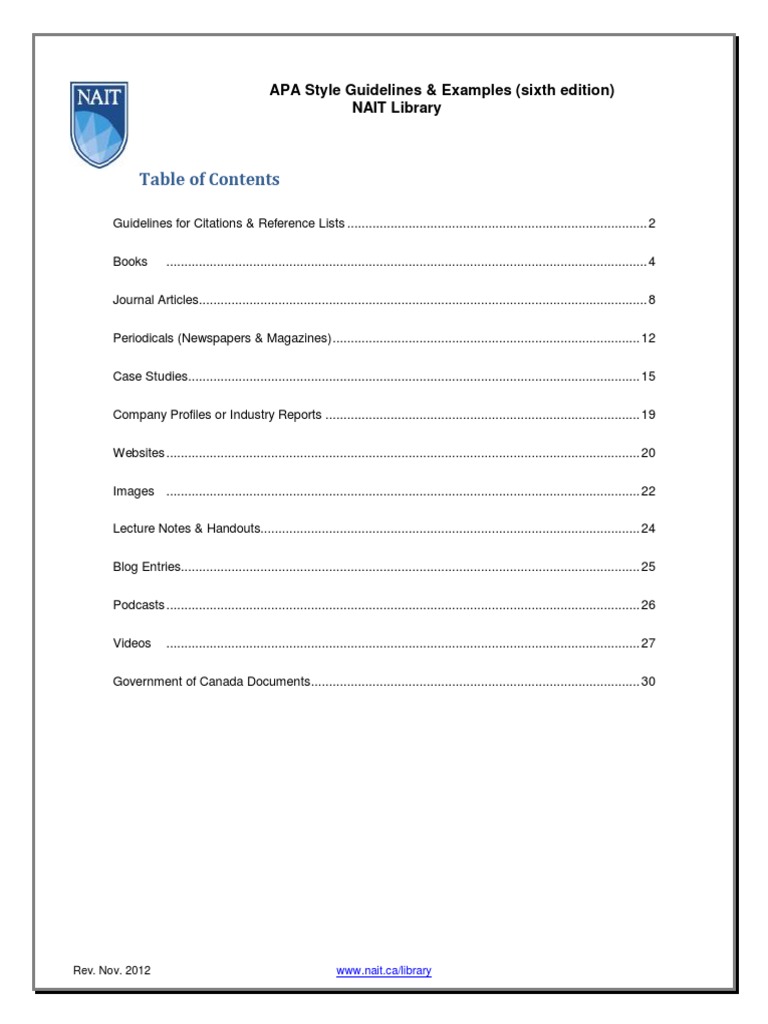 APA Examples | PDF | Citation | Digital Object Identifier