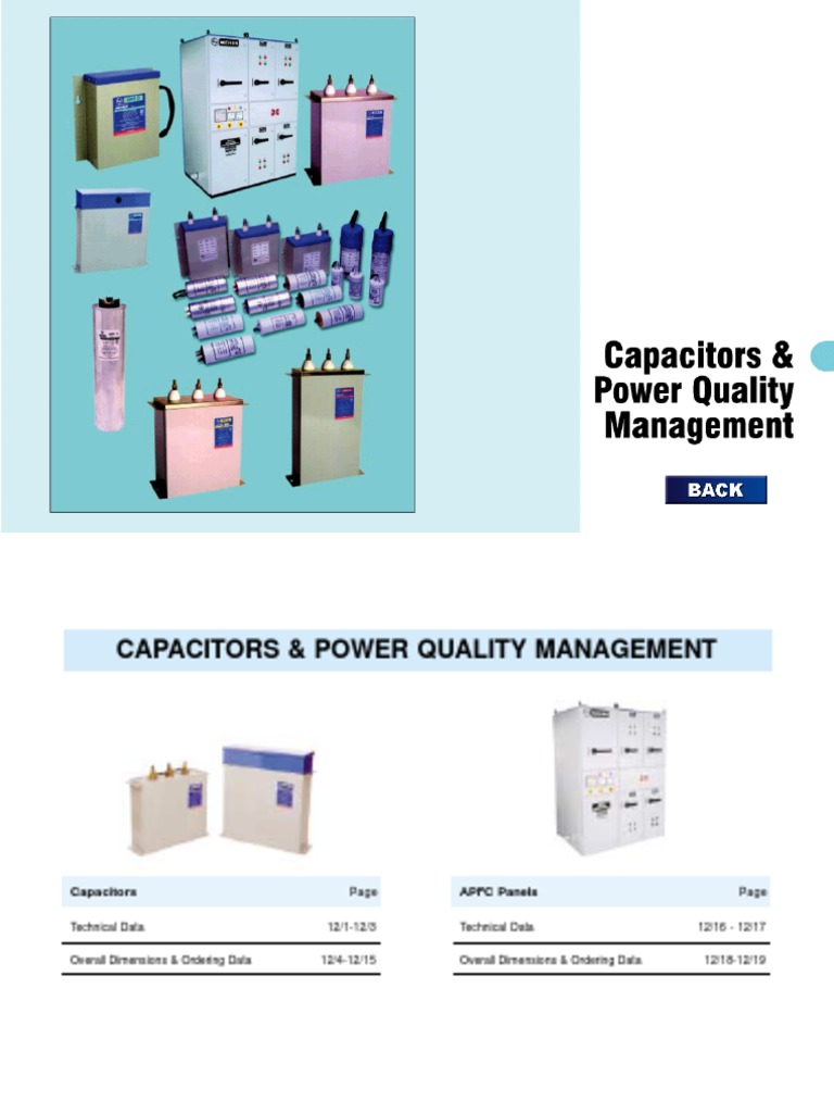 Capacitors | PDF | Capacitor | Power (Physics)