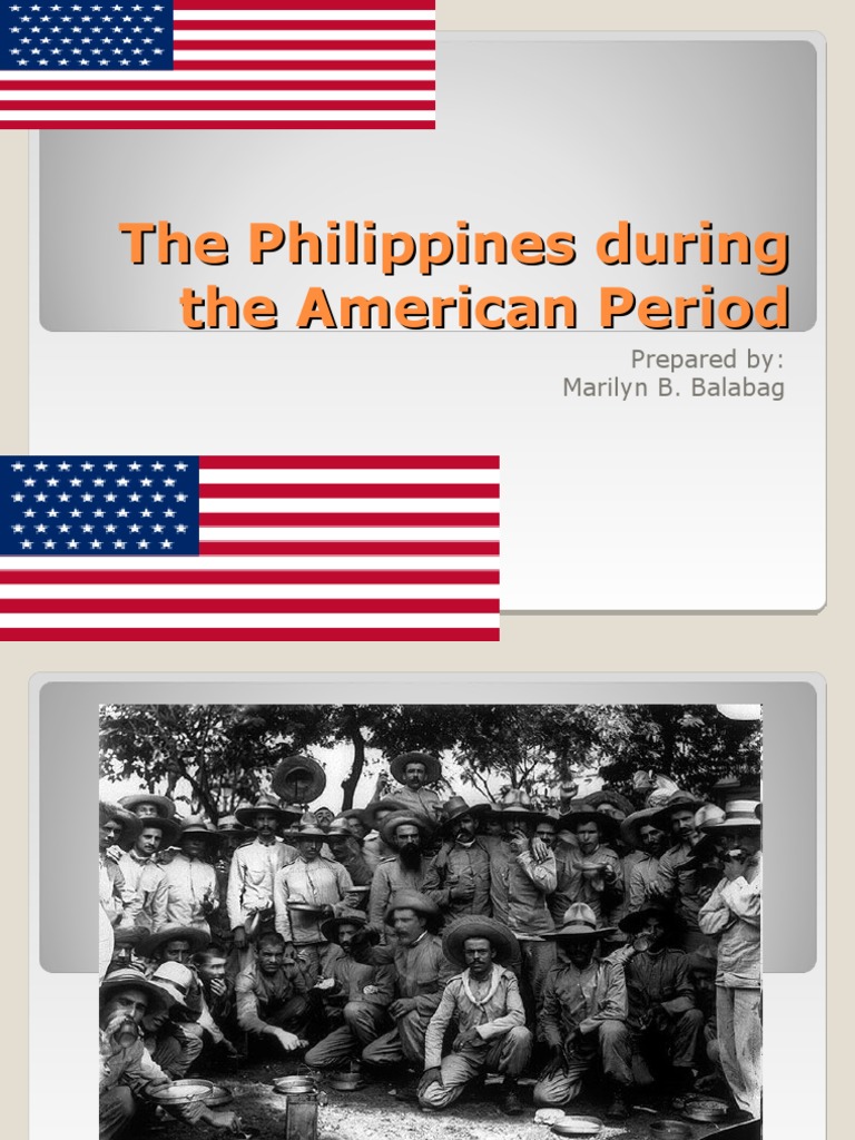 The Philippines During The American Period | PDF | Philippines | Government