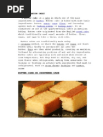 Introduction To Cake | PDF | Cakes | Food Ingredients