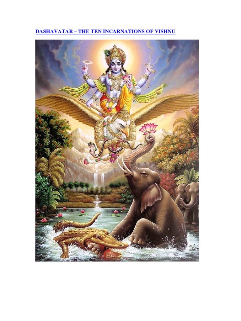 Dash Avatar of God | PDF | Krishna | Hinduism