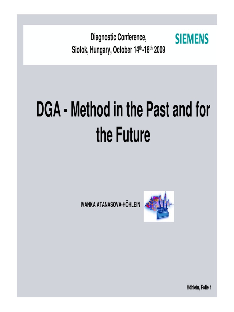 DGA Analysis Siemens PDF | PDF | Carbon Dioxide | Industrial Gases