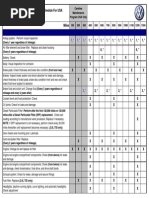 2011 VW Service Schedule | PDF | Volkswagen | Tire