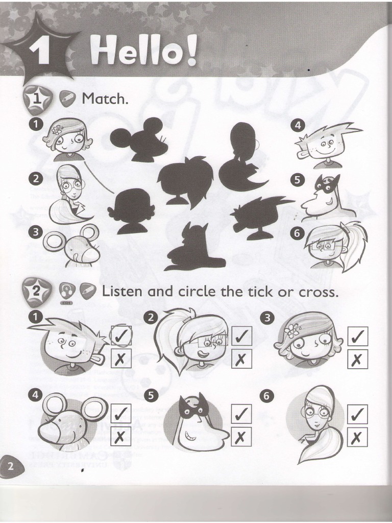 Kids Box 1 Activity Book | PDF