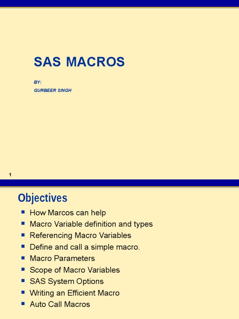 Sas Macros Final Pdf Variable Computer Science Scope Computer Science