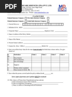 Nas Reimbursement Claim Form | PDF | Patient | Physician