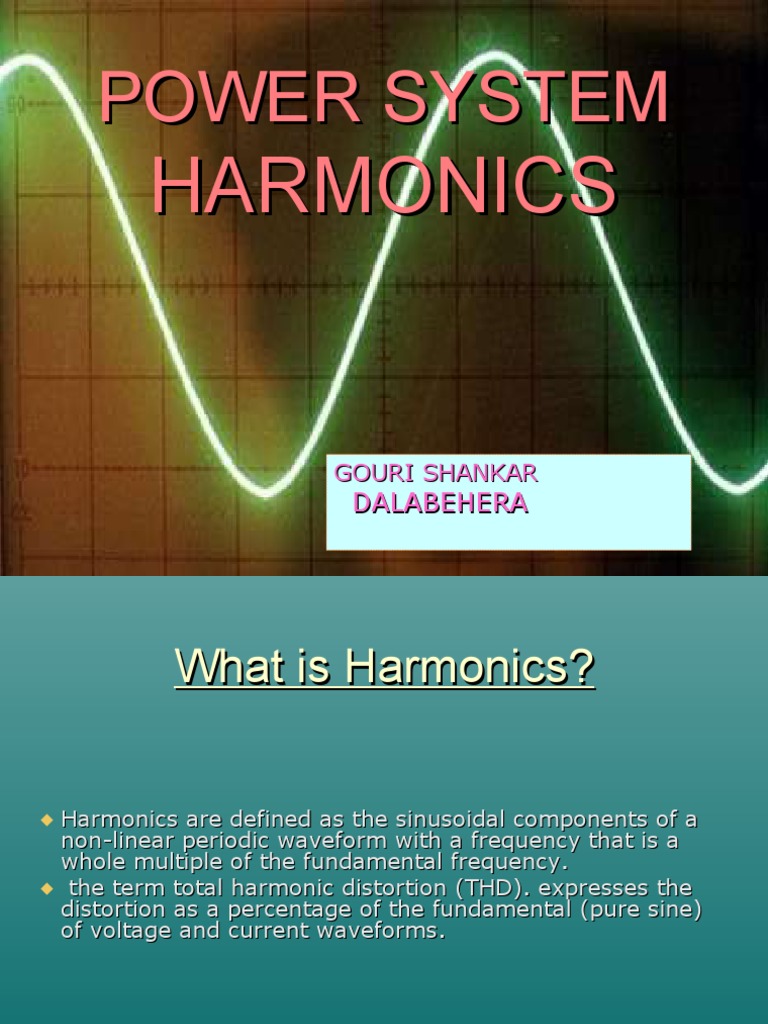 Power System Harmonics 2 | PDF | Science & Mathematics | Computers