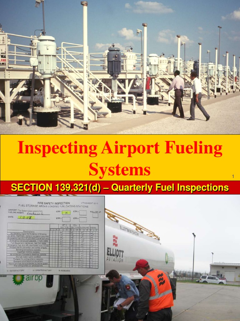 Airport Fueling Systems Inspection Guide | PDF | Airport | Vehicles