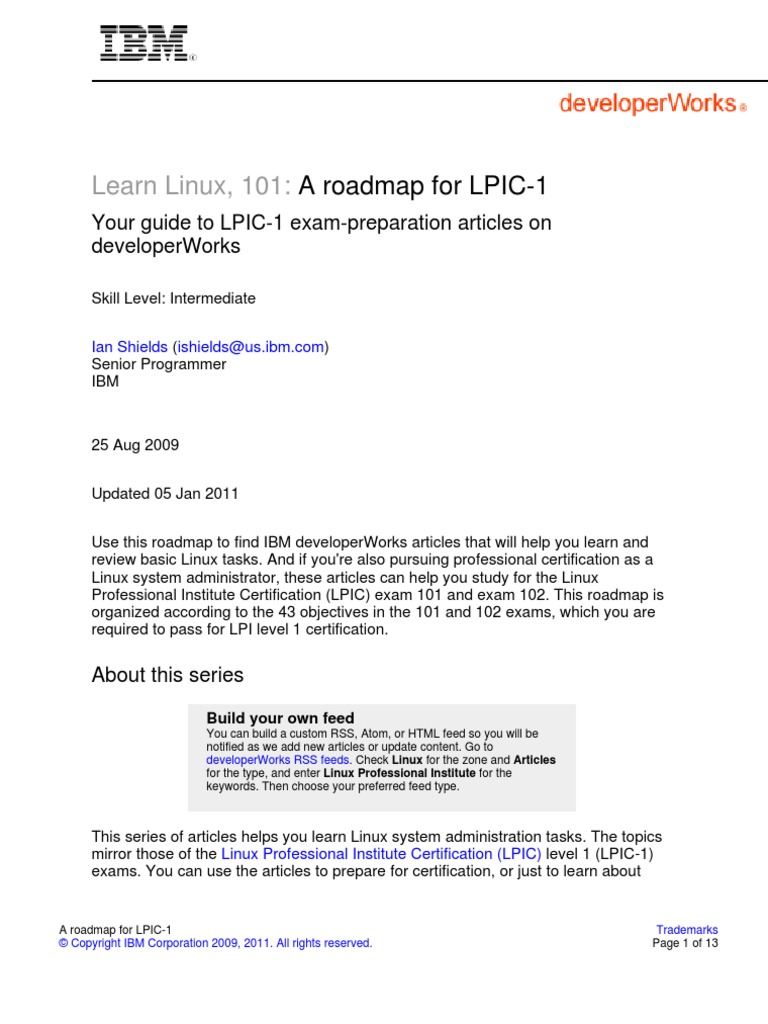Learn Linux 101 a Roadmap for LPIC-1 | Booting | File System