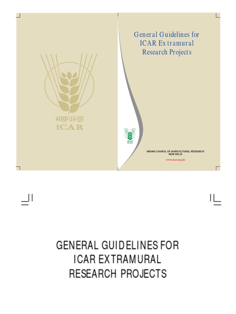 Guidelines Extramural | PDF | Audit | Scientist