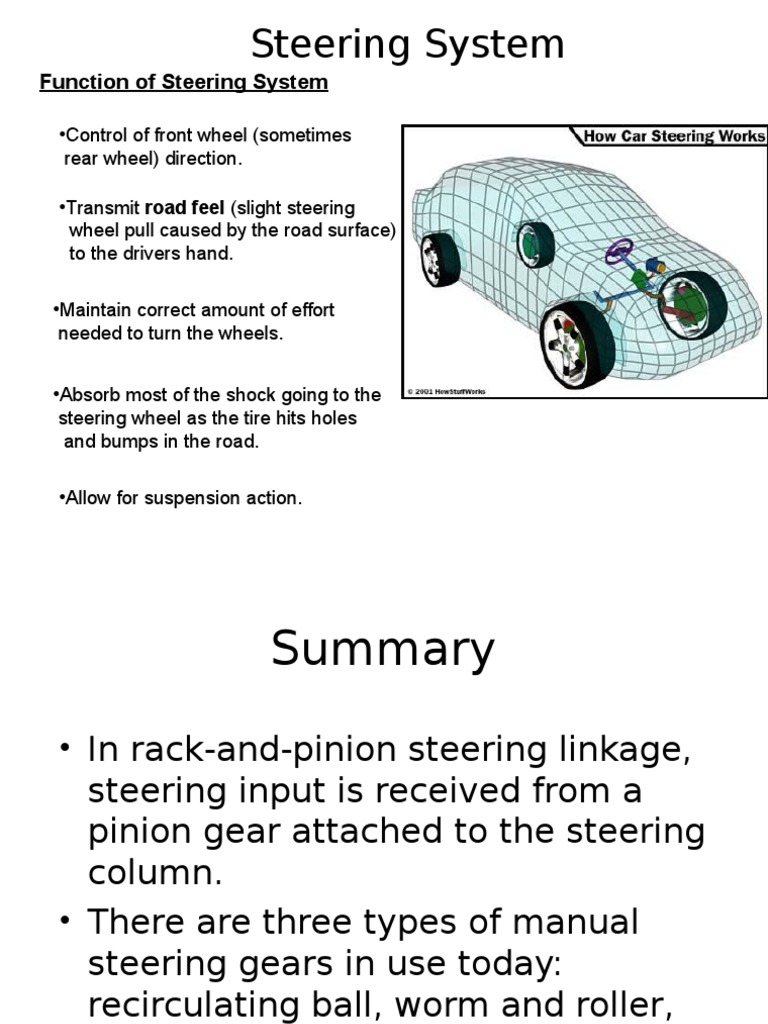 Design and Fabrication of Mechanical Power Steering | PDF | Steering | Gear