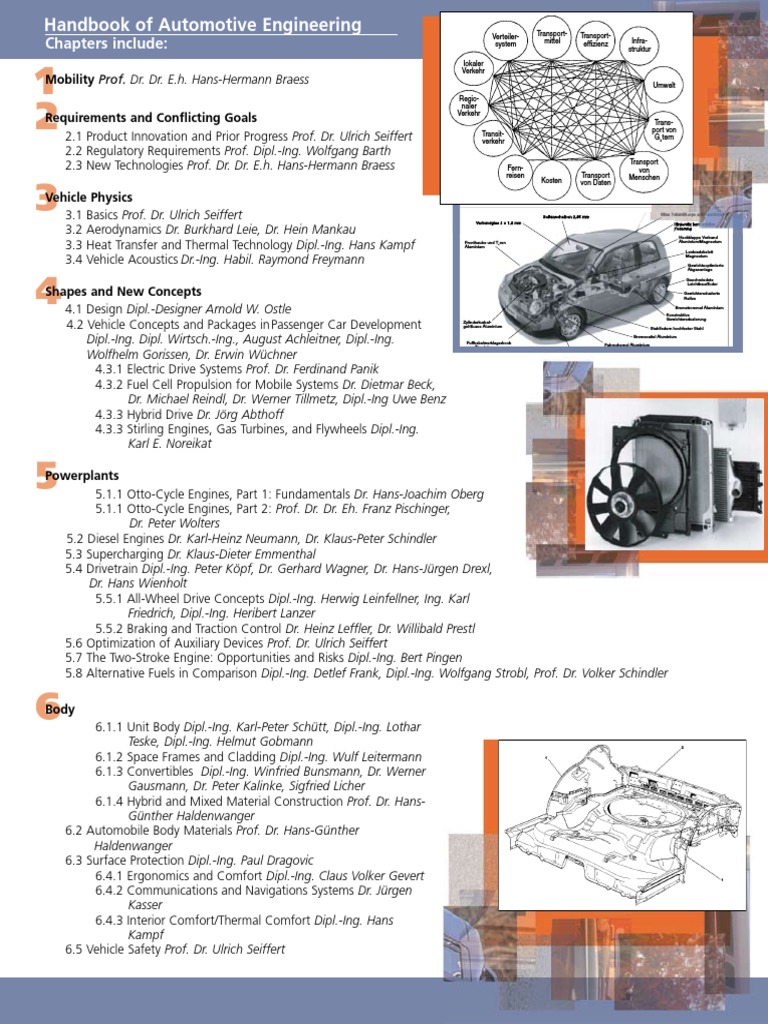 Handbook of Automotive Engineering | PDF | Engineering | Science
