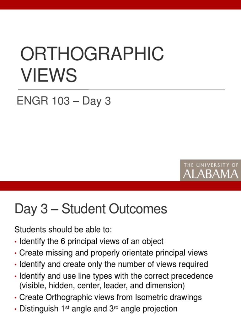 Orthographic Views | PDF | Computer Graphics | Graphic Design