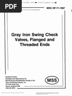 Pressure Testing of Valves: MSS SP-61-2019 | PDF | Pipe (Fluid ...