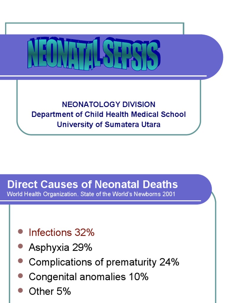 Neonatal Sepsis | PDF | Sepsis | Meningitis