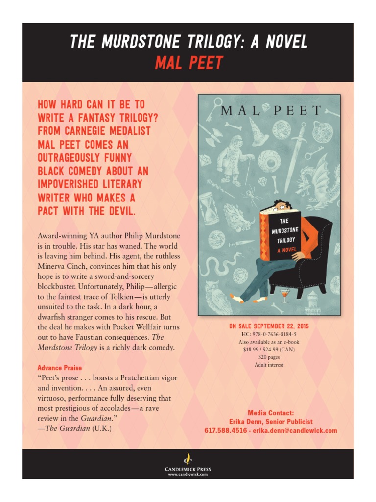The Murdstone Trilogy by Mal Peet Press Release | PDF