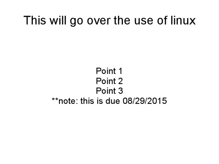 Linux Notes | PDF