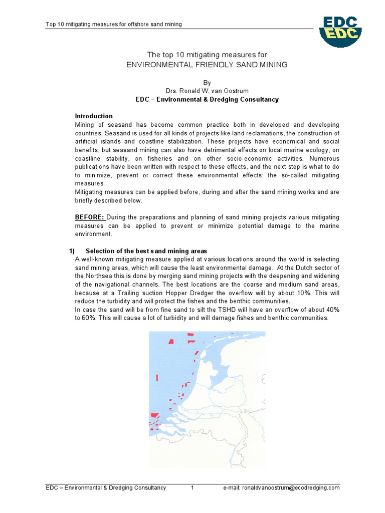 Sand Mining Mitigation Measures | PDF | Coral Reef | Coast