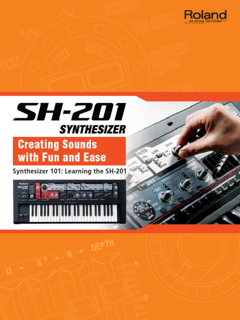 Roland Sh-201 - Guide Book EnGLISH | PDF | Synthesizer | Harmonic