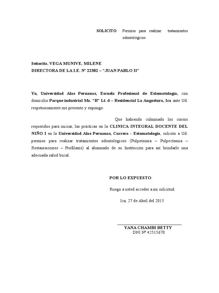 Solicitudes Varios Modelos | PDF | Perú | Maestros