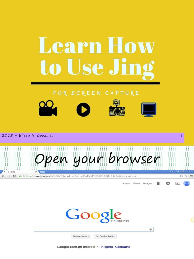 How To Use Jing | PDF | Operating System Families | Computing Platforms