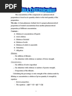 Pharmaceutical Calculation | PDF | Mass Concentration (Chemistry ...