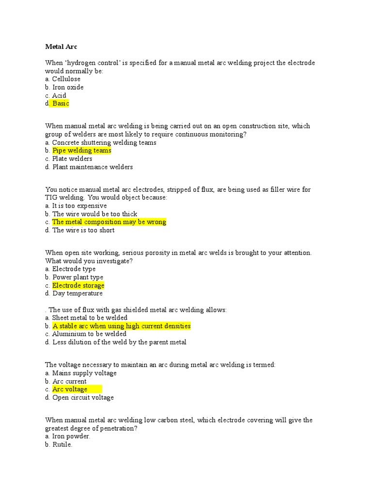 Question On CSWIP 3.2 | PDF | Welding | Construction