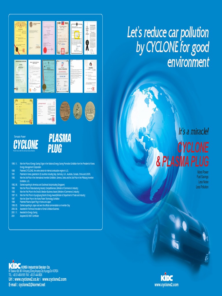 Cyclone Catalog | PDF | Internal Combustion Engine | Fuel Injection