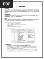 SAP PM Catalog Profile Guide | PDF | Computing | Computing And Information Technology