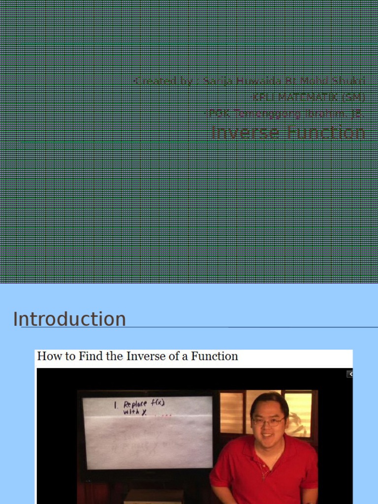 Inverse Functions and Problem Solving | PDF | Games & Activities ...
