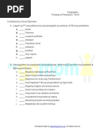 Worksheet Q1 Pangngalan | PDF