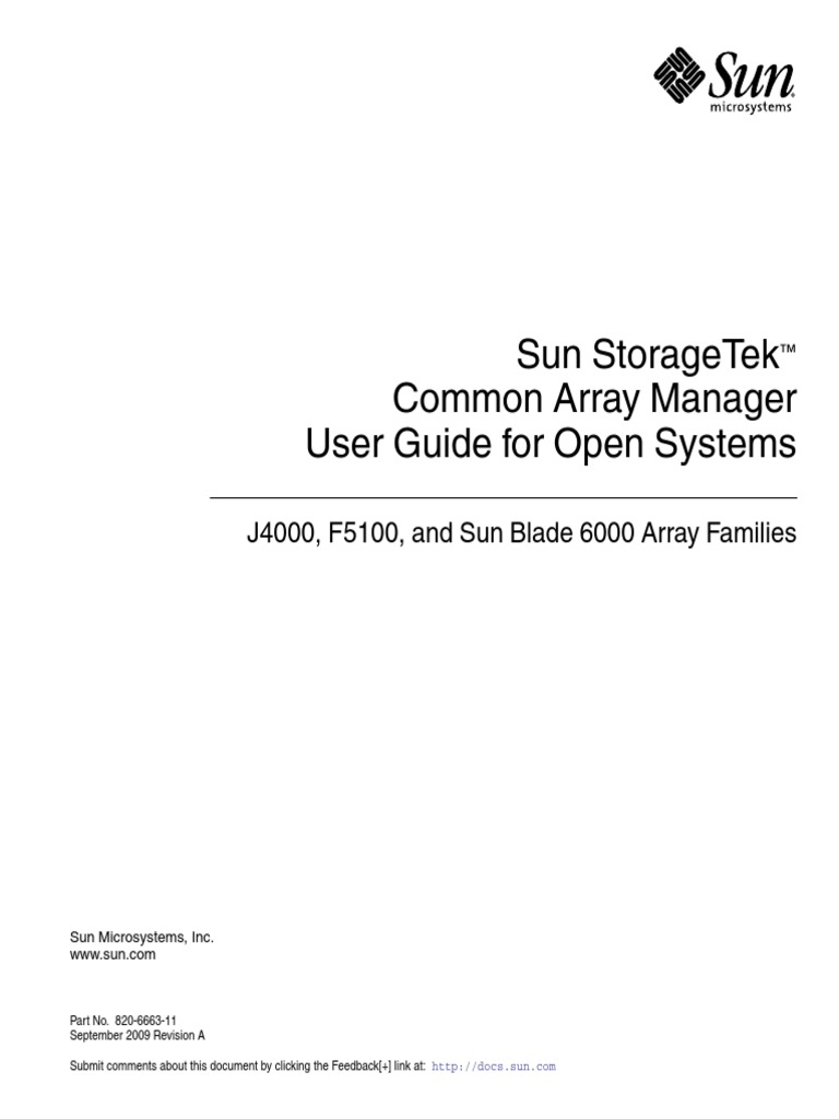 Sun Storage Tek CLI | PDF | Installation (Computer Programs ...