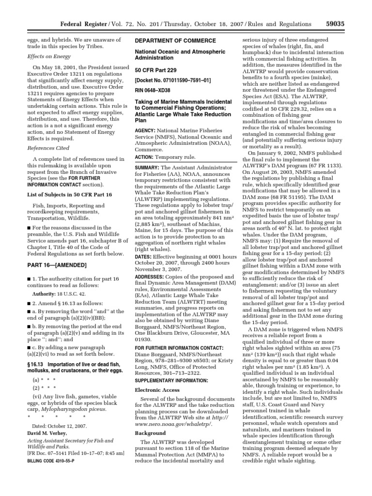 Rule: Fishery Conservation and Management: Alaska Fisheries of ...