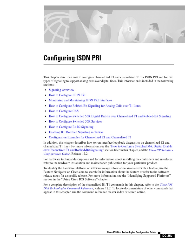 Configuring ISDN PRI on Cisco Routers | PDF | Computer Network | Router ...