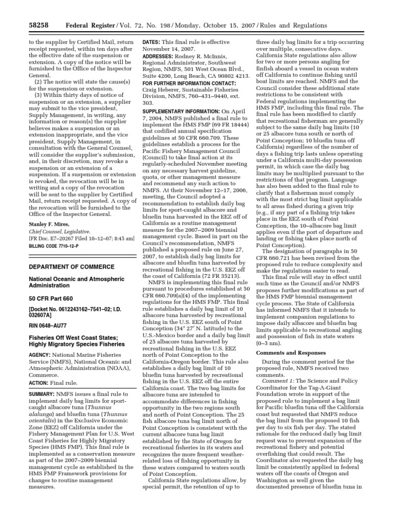 Rule: Fishery Conservation and Management: Alaska Fisheries of ...